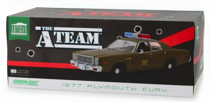 Voiture Plymouth Fury 1977 US Army Police Colonel Roderick Decker de la ...