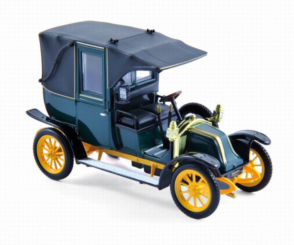 RENAULT Type AG-1 de 1905 Taxi de la Marne Voiture de Collection NOREV ...