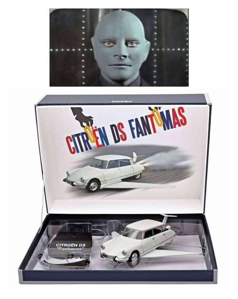 Citroën DS 19 Volante FANTOMAS au 1/43 Voiture de Collection - Capachat.com