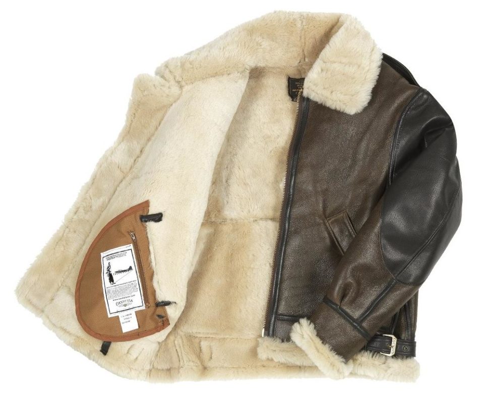 Blouson Bombardier B3 du Général George Smith PATTON COCKPIT USA ex ...