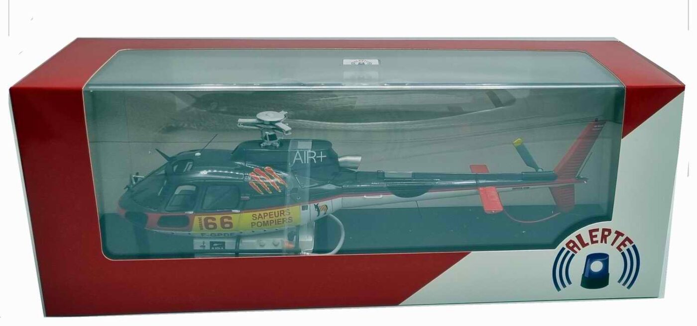 Maquette Hélicoptère AEROSPATIALE ECUREUIL AS350 SAPEURS POMPIERS SDIS ...