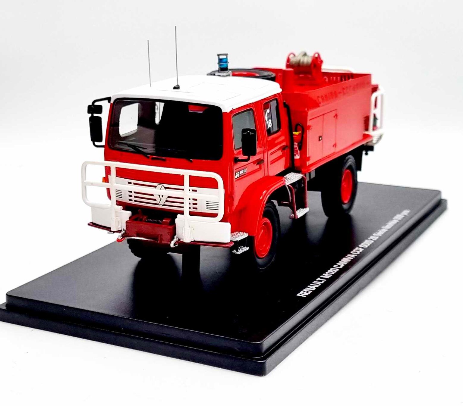 CAMION DE POMPIERS RENAULT M180 CAMIVA CCF 4000 SDIS 28 1/43 ALERTE - Capachat.com