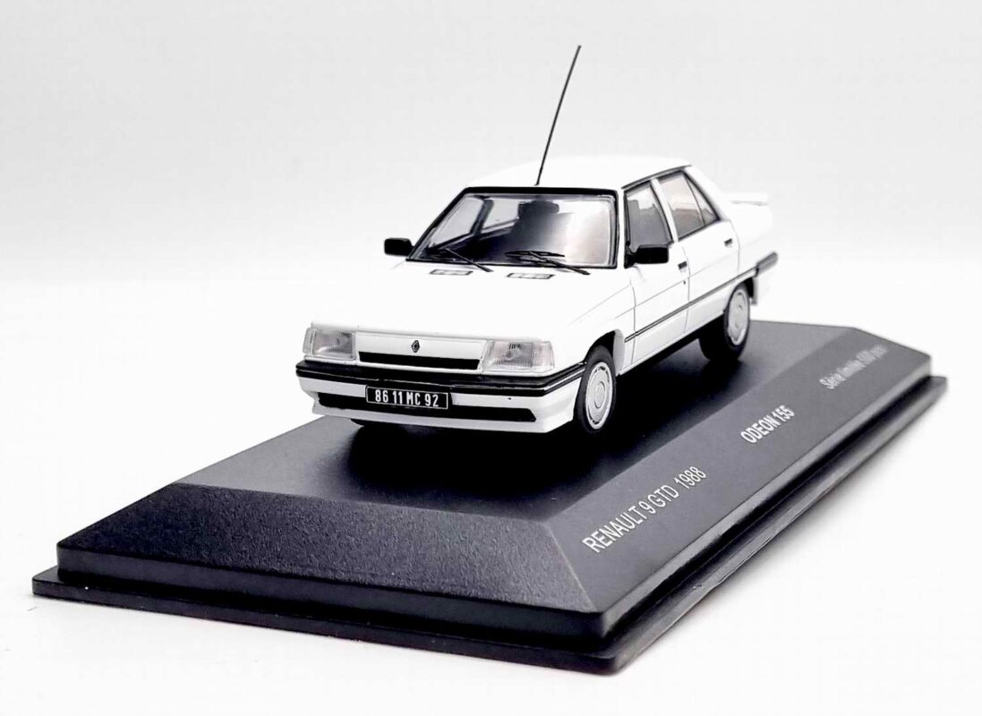 RENAULT 9 GTL Blanc de 1986 Voiture de Collection 1/43 Série Limitée à ...