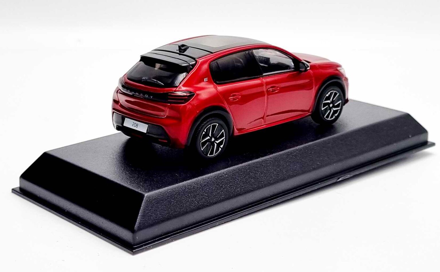 PEUGEOT 208 GT 2024 Rouge Elixir Voiture de Collection NOREV 1/43 ...