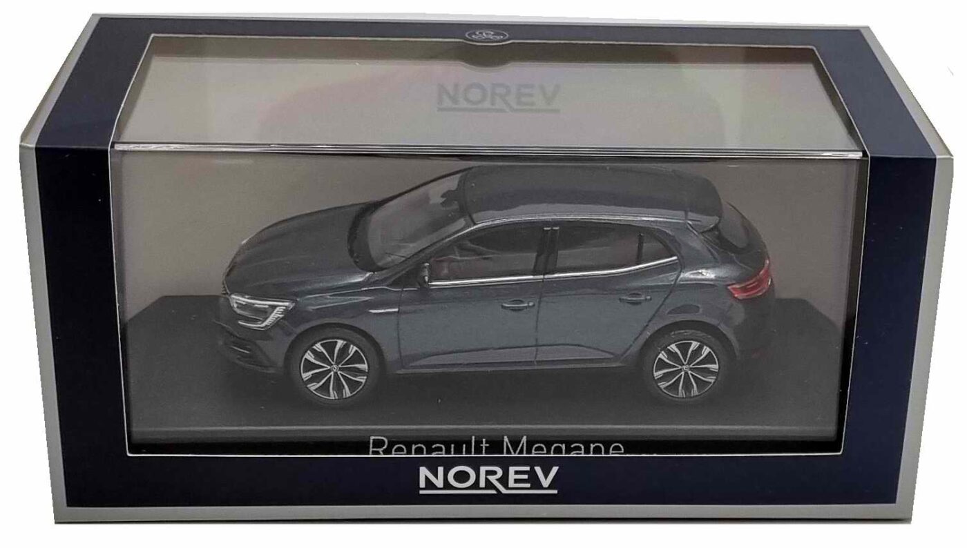 RENAULT Mégane IV 2020 Gris Titanium Voiture de Collection NOREV 1/43 ...