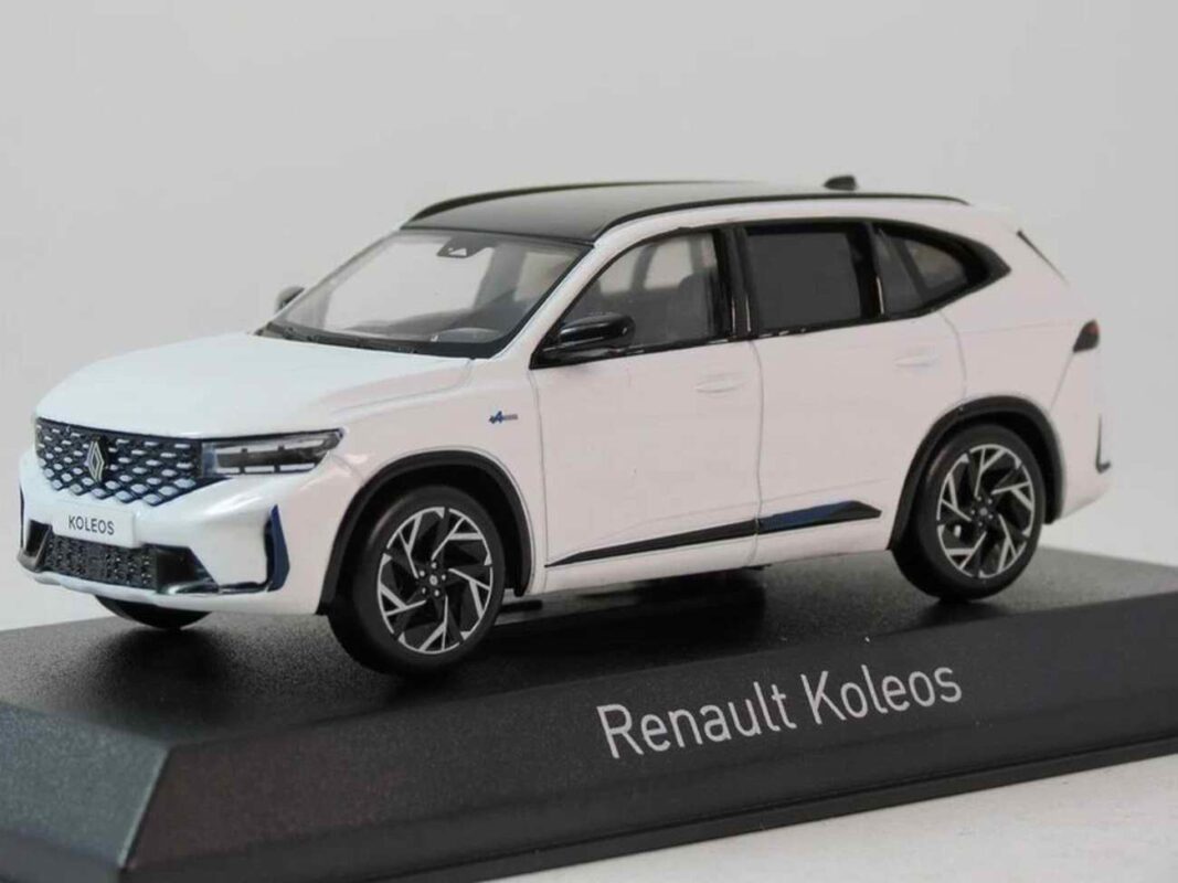 RENAULT Koleos Esprit Alpine 2025 Blanc Perlé Voiture de Collection ...